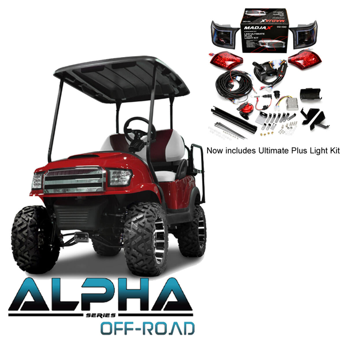 CCC - MadJax ALPHA Body Conversion Kit for Club Car Precedent, Tempo ...